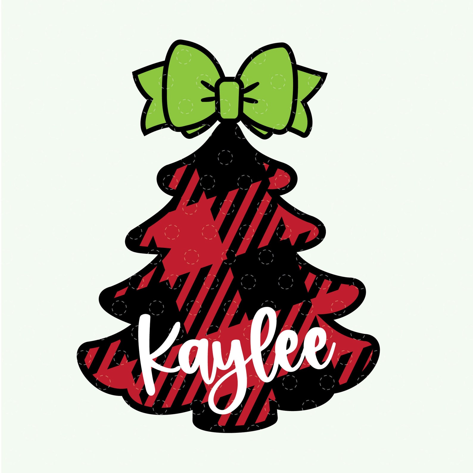 Christmas Tree SVG, Cute Christmas Tree, Cute Christmas Clip Art, SVG ...