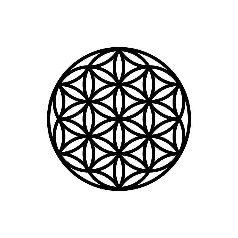 Blume des Lebens Svg - 3 Designs in SVG, DXF und Eps, Mandala Schablone ... Blume des Lebens Svg - 3 Designs in SVG, DXF und Eps, Mandala Schablone ...
