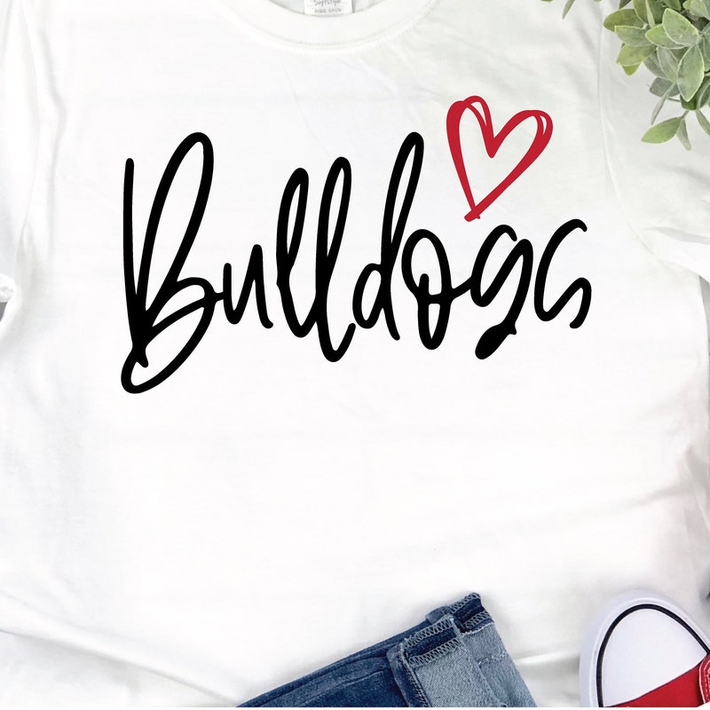 Bulldog Svg - Etsy