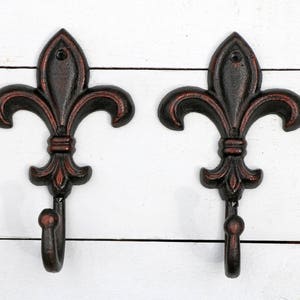Rustic Bathroom Hooks, Oil Rubbed Bronze Hooks for Wall, Coat Hooks ...