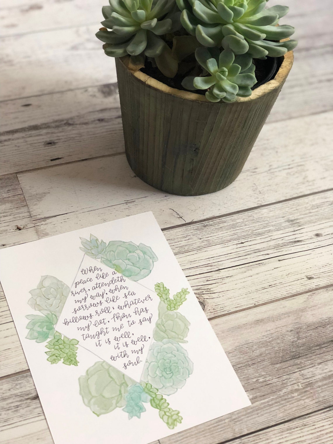 Hymns Art Prints Christian Wall Art Hymns Cards Set of 4 - Etsy