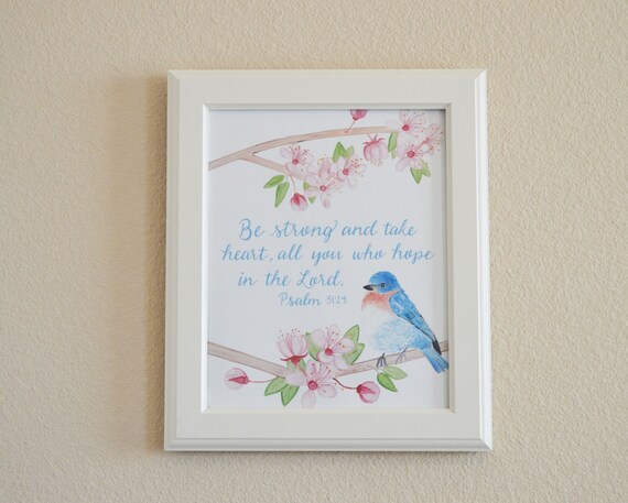 Scripture Wall Art Bible Verse Wall Art Scripture Art | Etsy