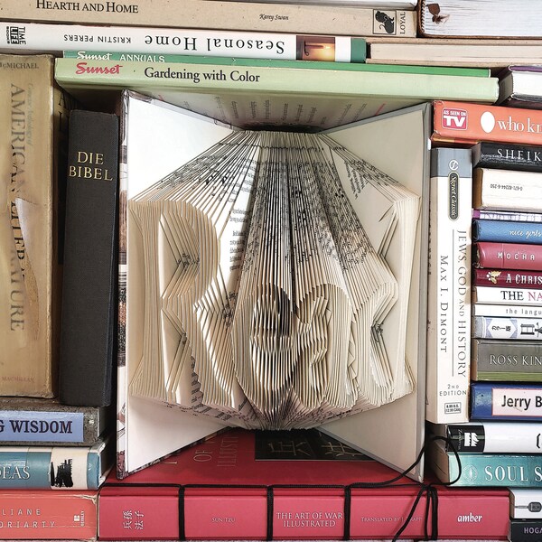 Read Book Folding Pattern - Etsy