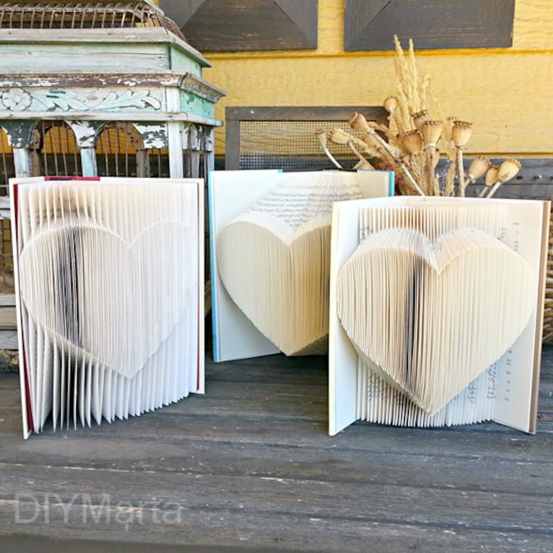 Free Book Folding Patterns - Etsy