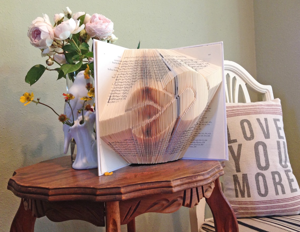 Custom Book Folding Pattern by Diymarta - Etsy