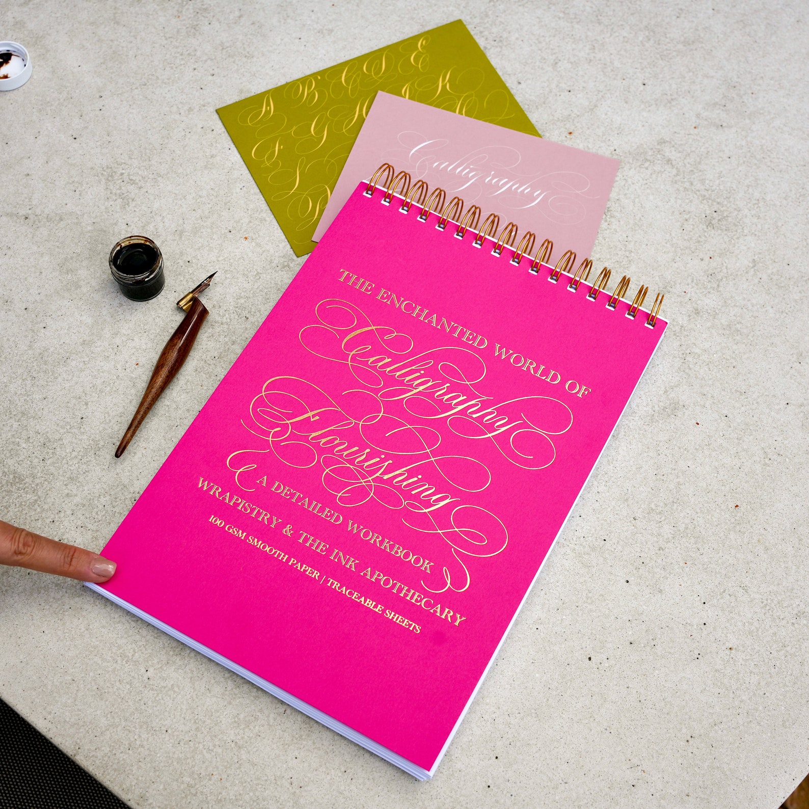 Buy The Enchanted World of Calligraphy Flourishing Workbook Online in ...