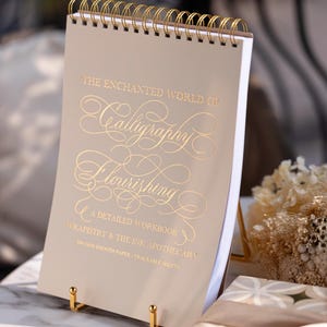 The Enchanted World of Calligraphy Flourishing Workbook - Etsy