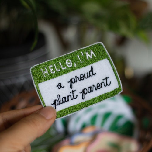 Fern Plant Patch Botanical Cottagecore Iron on Patch | Etsy