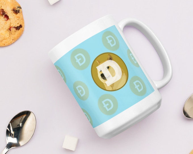 Funny Doge Coin Mug 11oz 330ml Meme Doge Gift Ideas, "very Currency Wow ...