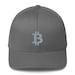 Bitcoin Logo Monochrome Minimalist Modern Style Flex Fit Cryptocurrency ...