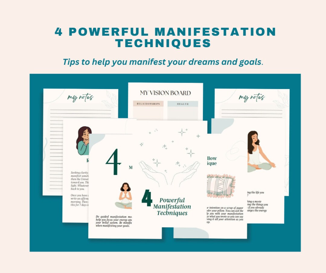 4 Powerful Manifestation Techniques Manifestation Guide Manifest Your ...