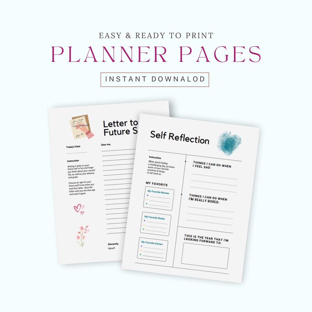 Self-care Guide, Wellness Planner, Personal Growth, Self-care Journal ...