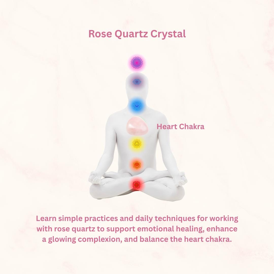 Rose Quartz Crystal Healing Guide, Heart Chakra, Self-love, Love and ...