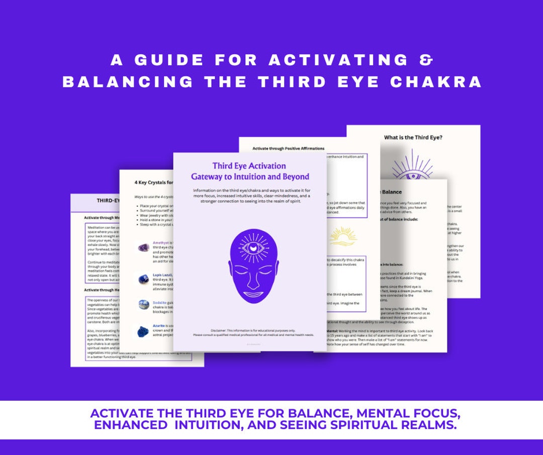 Third Eye Activation Gateway to Intuition and Beyond A Guide for ...