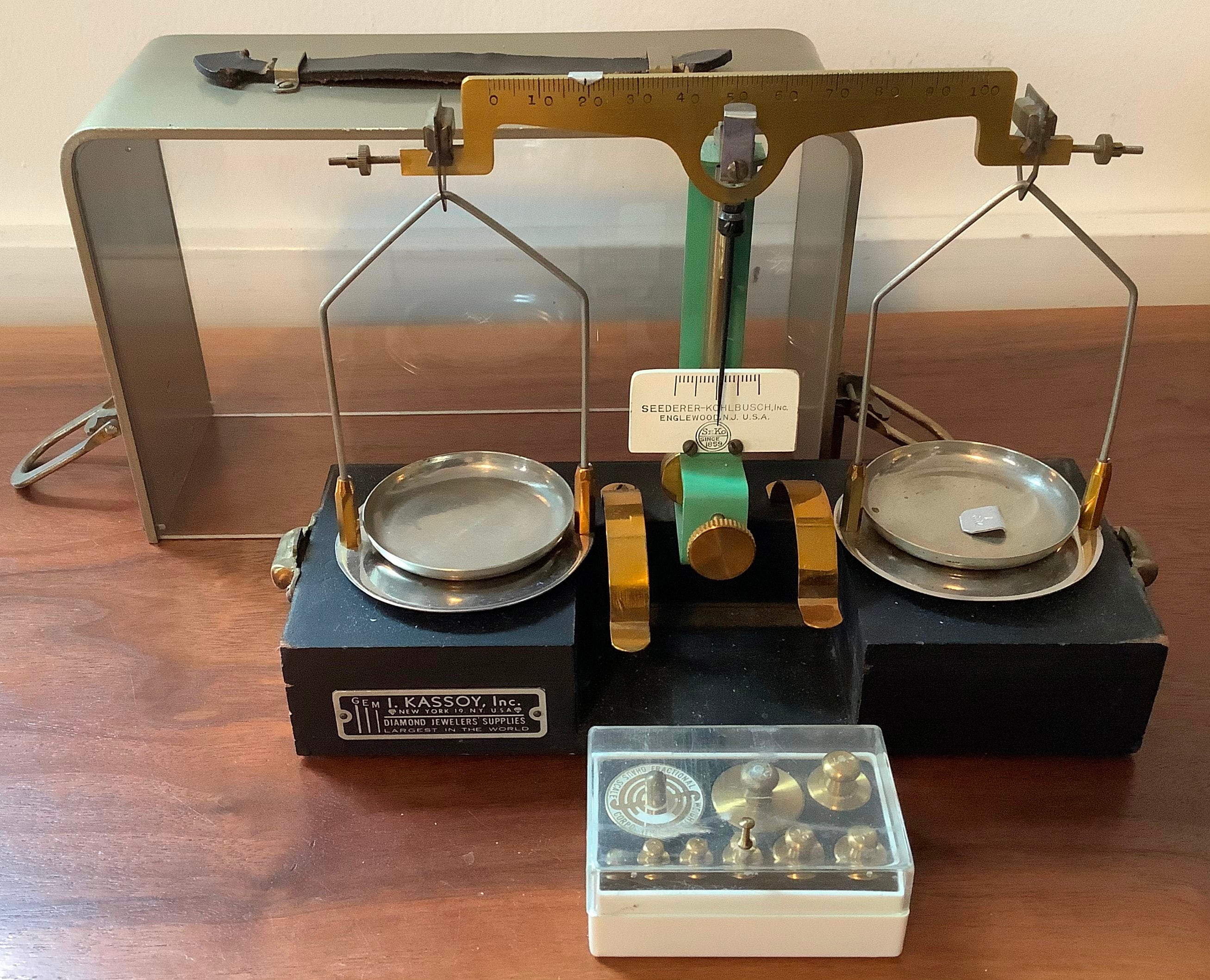 Vintage Diamond & Gem Scale - Etsy