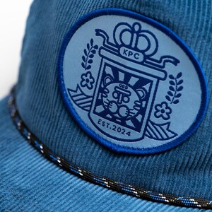 King Tiger Blue Corduroy Hat - Etsy