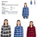 Personalized Plaid Shirt, Monogram Flannel Shacket, Bridesmaid Plaid ...