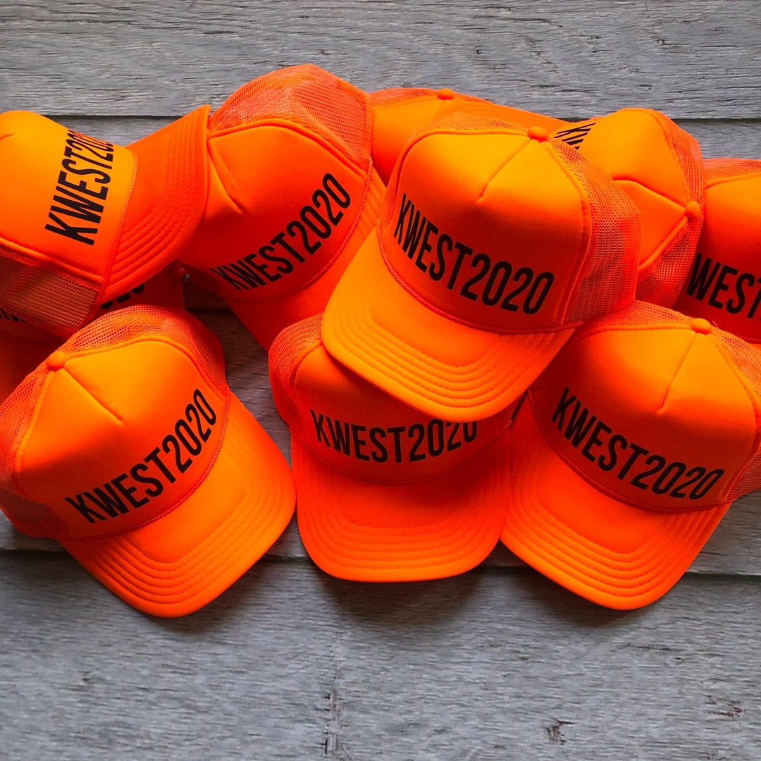 Neon Bachelorette Party Hats, Beach Bachelorette Trucker Hat, Bride ...
