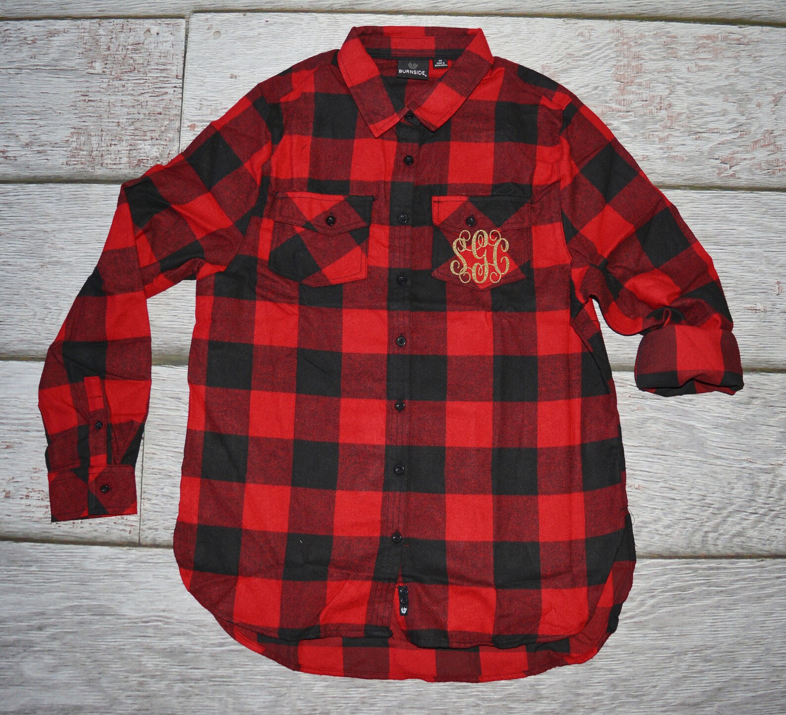 Personalized Plaid Shirt Monogram Flannel Shacket Bridesmaid - Etsy