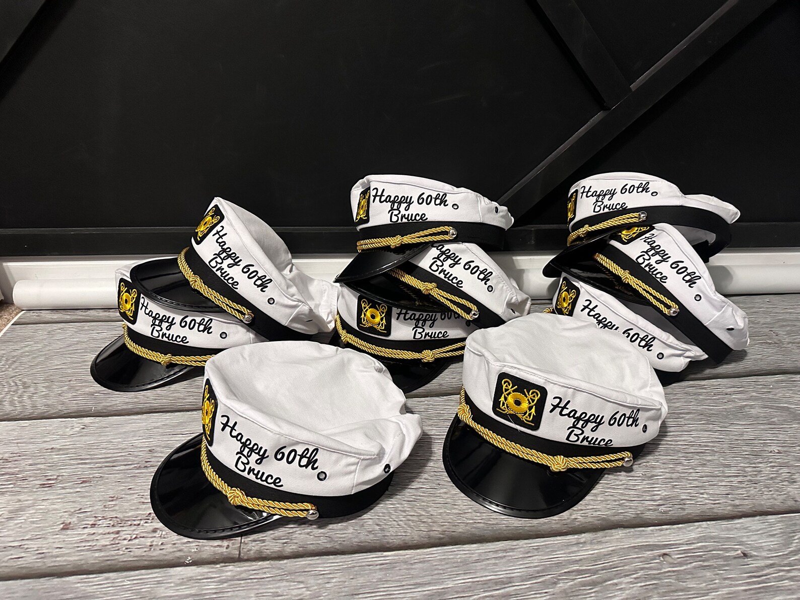 Nautical Captain's Hat, Gift for New Boat Owner, Captain Hat, Skipper ...