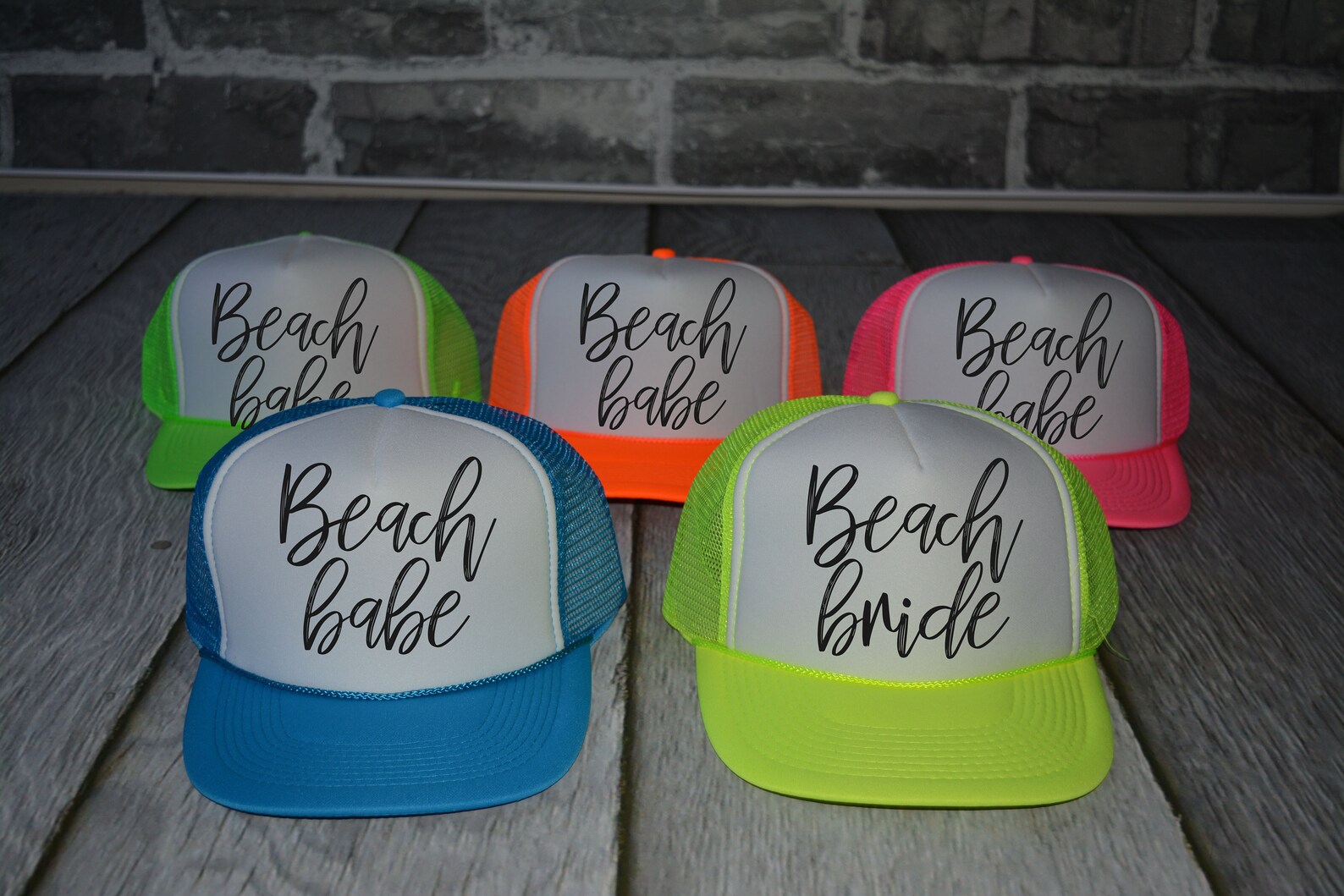 Bachelorette hats matching trucker hats snap back hat | Etsy
