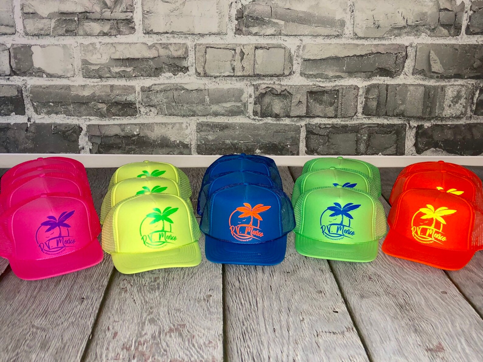 Neon Bachelorette Party Hats Beach Bachelorette Trucker Hat - Etsy