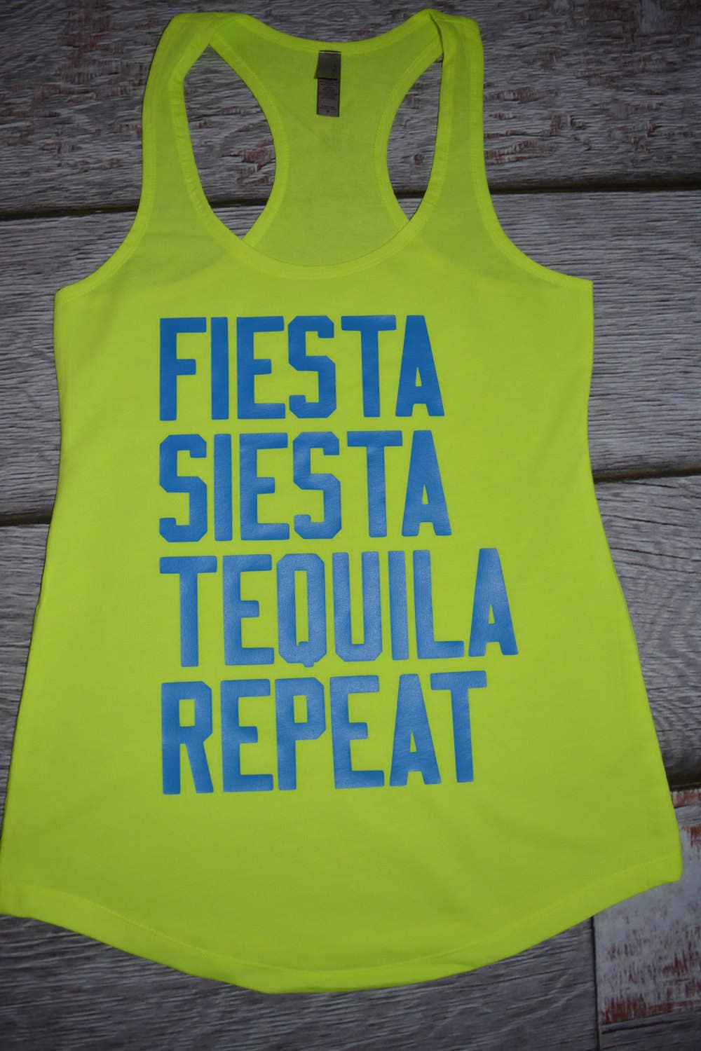 Fiesta Siesta Tequila Repeat Bachelorette Tanks Bridal Party | Etsy