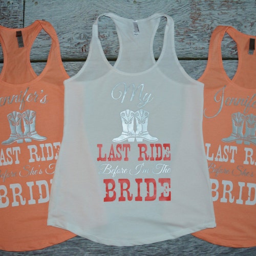 Last Ride Before She's a Bride Rodeo Bachelorette Party - Etsy