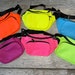 Bachelorette Party Neon Fanny Pack Girls Weekend Fanny Pack - Etsy