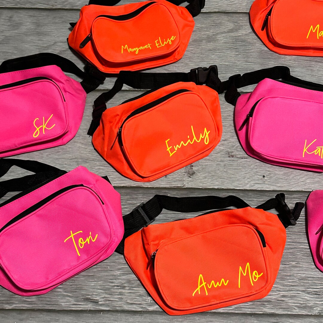 Bachelorette Party Neon Fanny Pack, Girls Weekend Fanny Pack ...