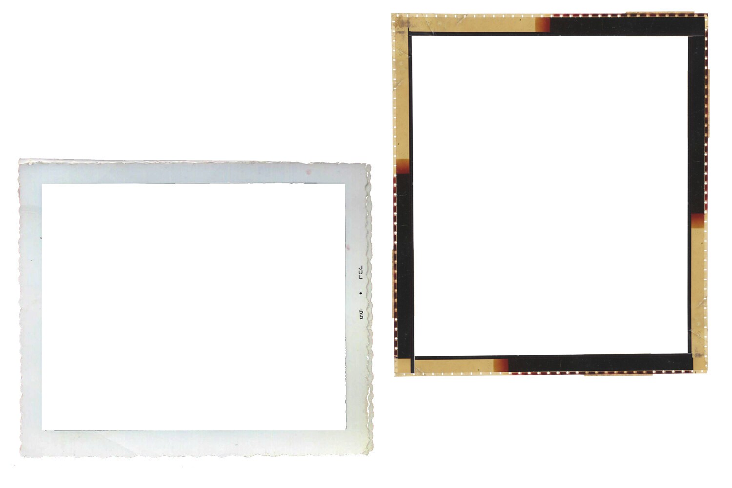 Digital Scrapbook Frames Film Frames Digital Frames - Etsy