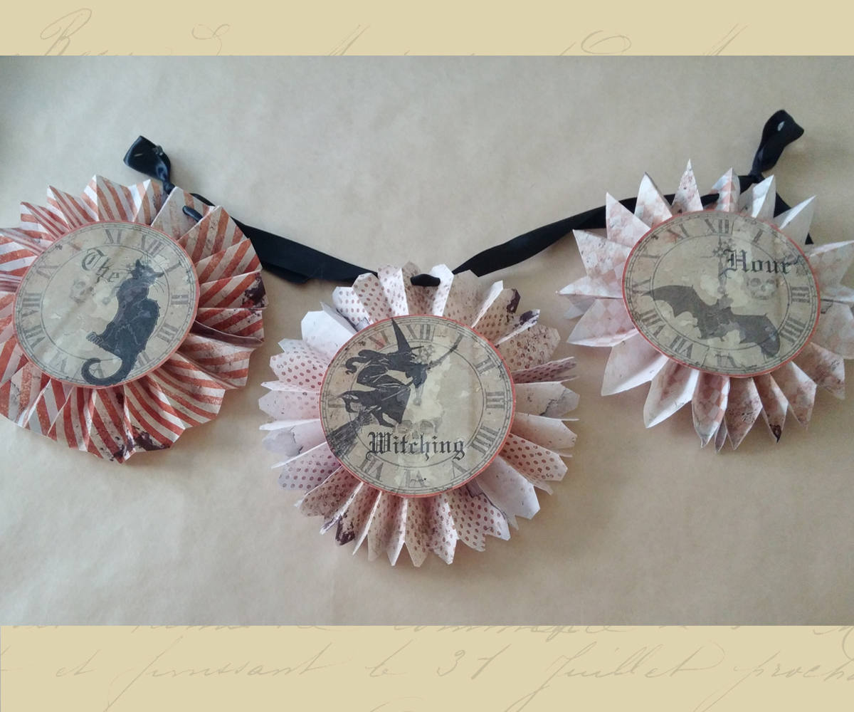Witching Hour Halloween Banner, DIY Halloween Banner, Instant Download ...