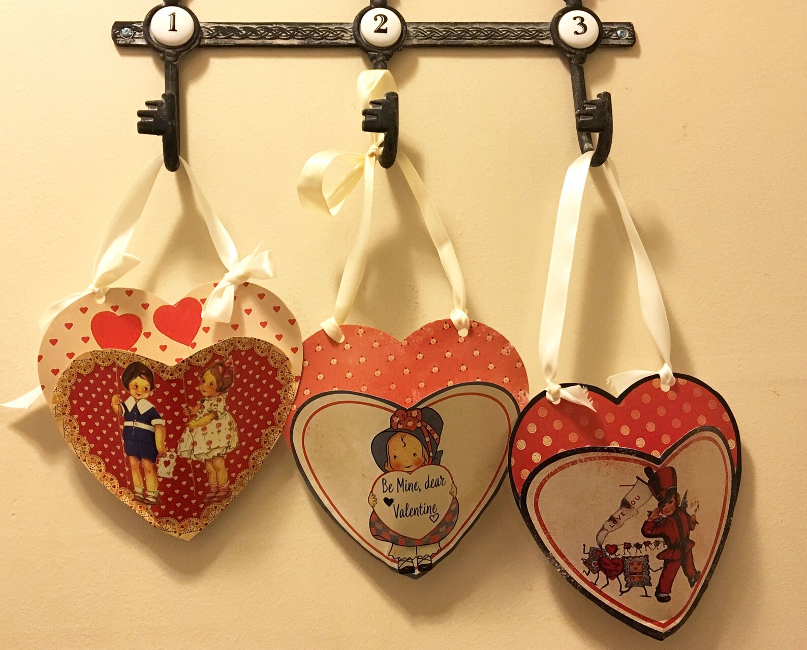 Printable Valentine Pockets Vintage-inspired Valentine - Etsy