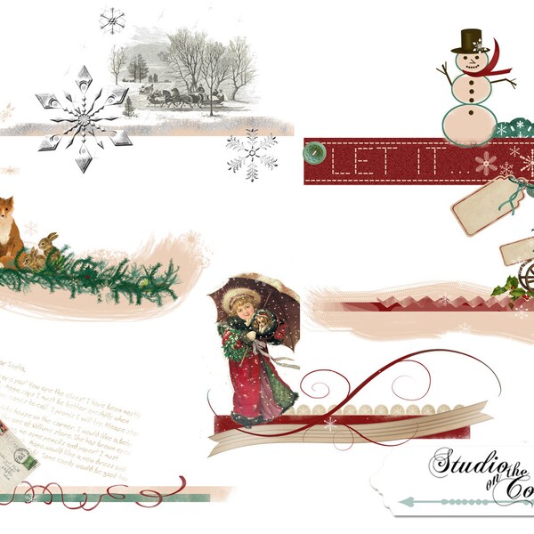 Digital Borders - Etsy