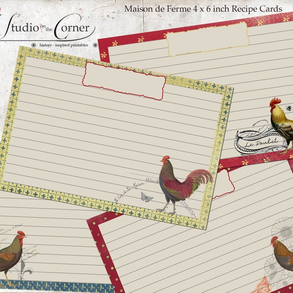 French Recipe - Etsy