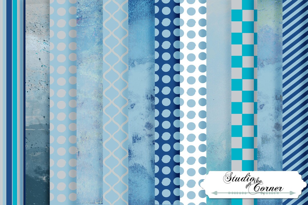 Digital Scrapbook Paper Pack, Scrapbook Paper Pack, Digital Paper Pack ...