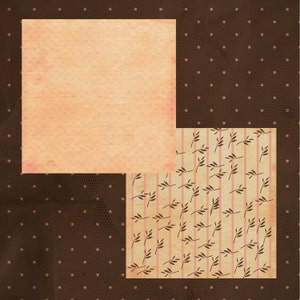 Regency Autumn Digital Scrapbook Paper, Digital Scrapbook Paper, Autumn ...