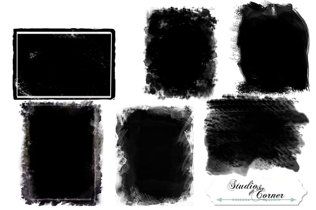 Six Rectangle Photo Masks, Clipping Masks, Photo Clipping Masks ...