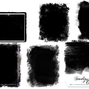 Six Rectangle Photo Masks, Clipping Masks, Photo Clipping Masks ...