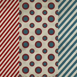 Digital Patriotic Scrapbook Paper, Digital Patriotic Paper, Patriotic ...