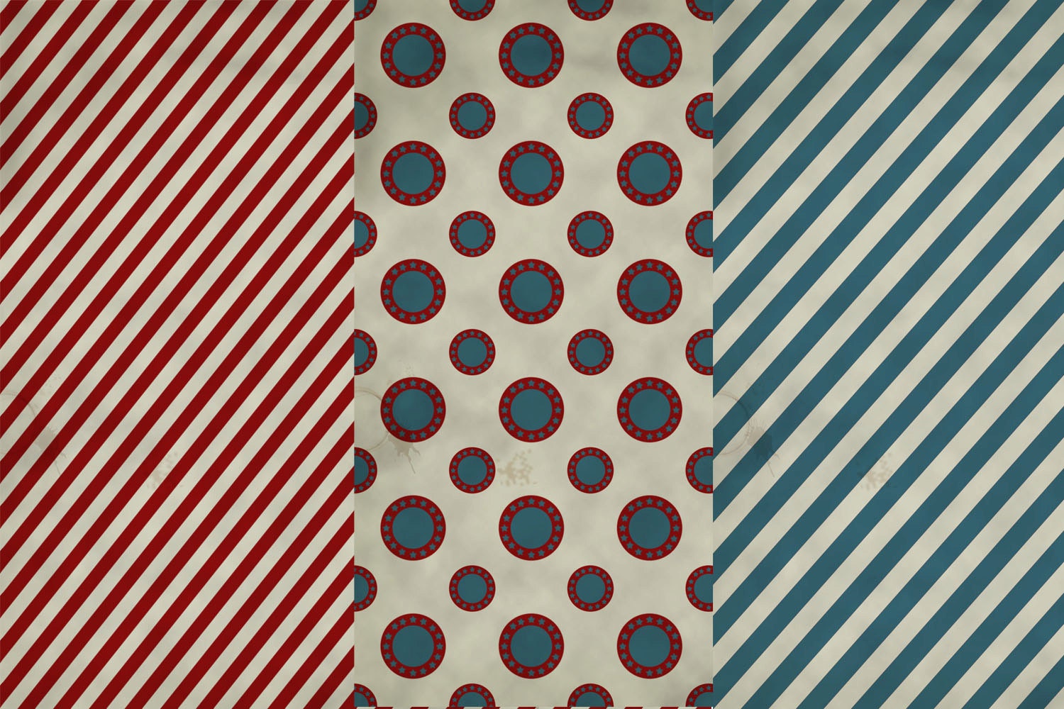 Digital Patriotic Scrapbook Paper, Digital Patriotic Paper, Patriotic ...