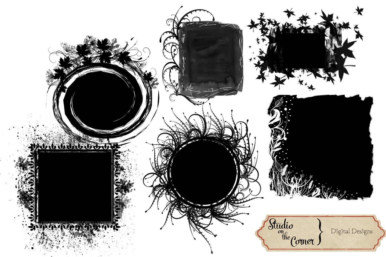 Photo Masks Fall Photo Masks Clipping Masks Photography Masks Autumn ...