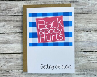 FUNNY Birthday Card Blank or YOUR Message Inside for Sister | Etsy