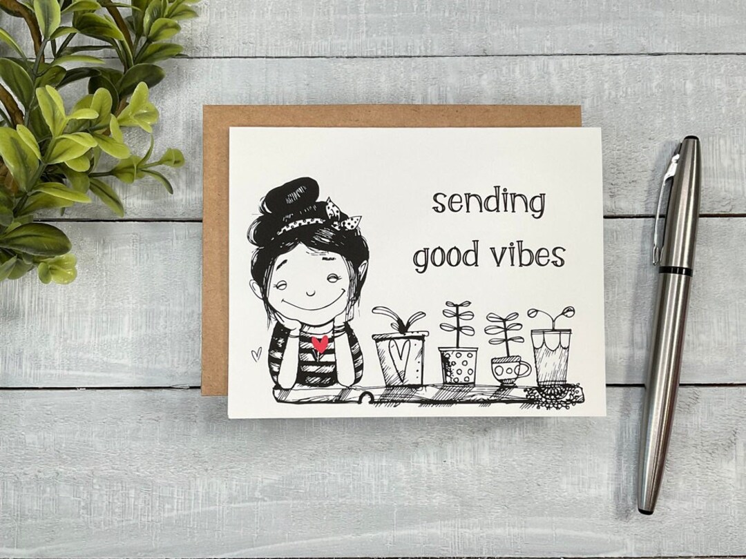 Sending Good Vibes Blank or Your Personalized Message Inside ...