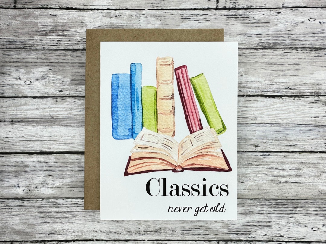 Classy Birthday Card Blank or Your Personalized Message - Etsy