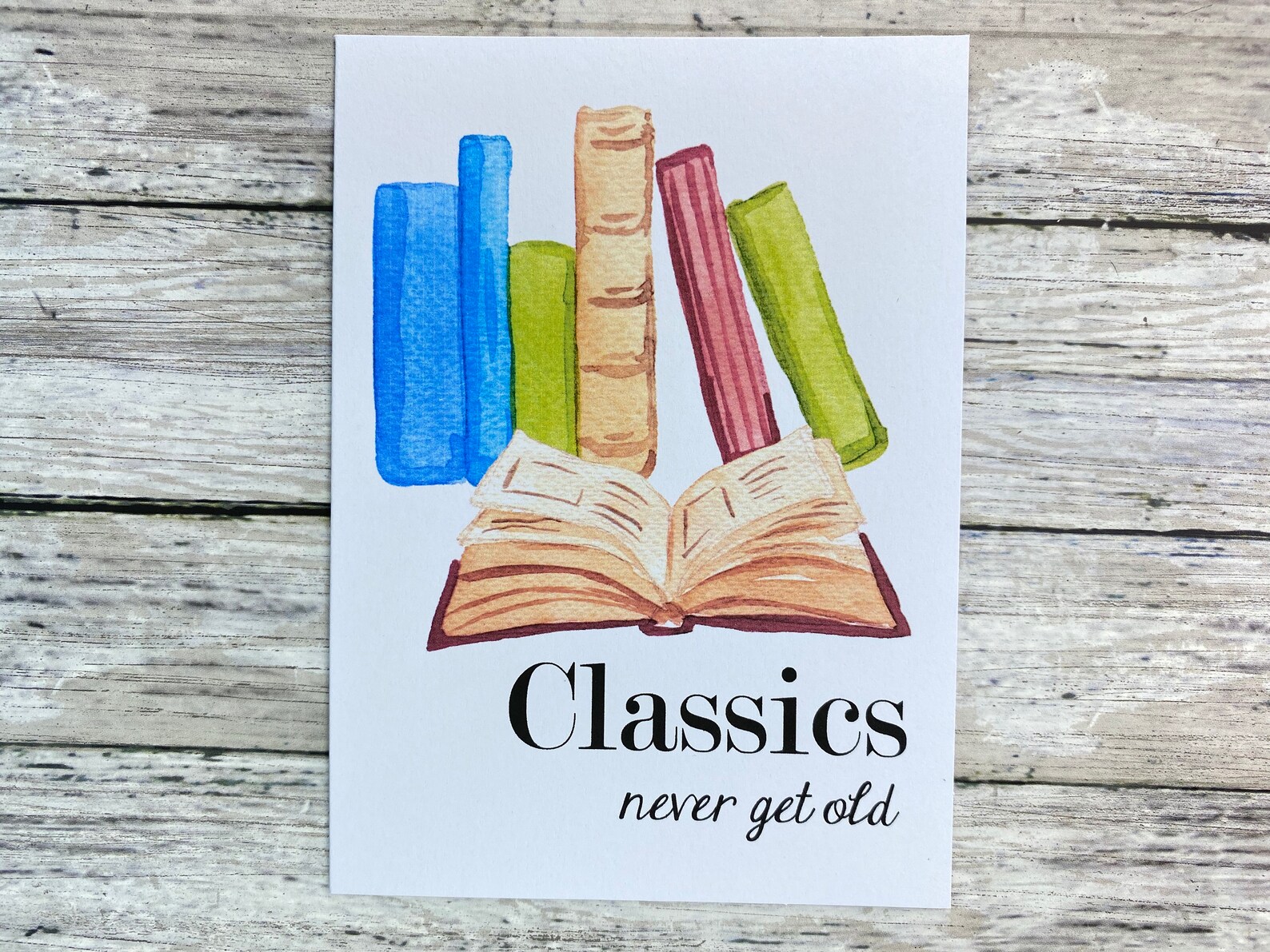 Classy Birthday Card Blank or Your PERSONALIZED Message - Etsy