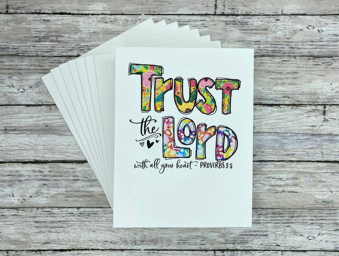 Set of Scripture Note Cards Blank or Your Personalized - Etsy