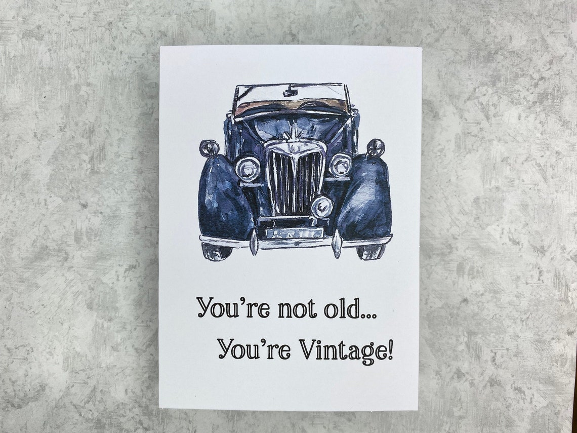 FUNNY Birthday Card Blank or YOUR Message Inside | Etsy