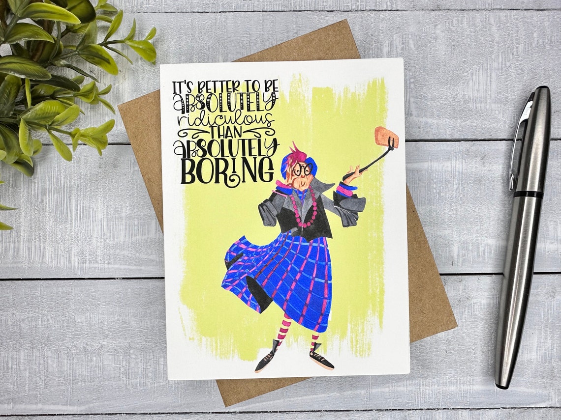 Funny Card for Any Occasion Blank or Your Personalized - Etsy