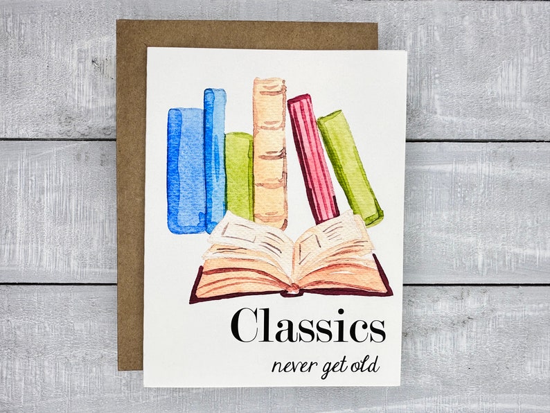 Classy Birthday Card Blank or Your Personalized Message - Etsy